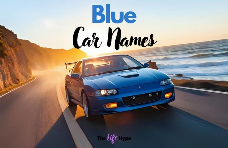 621+ Cool Blue Car Names That Match The Vibe